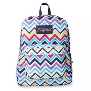 Jansport | Bags | Jansport Superbreak Multi Chevron Backpack | Poshmark
